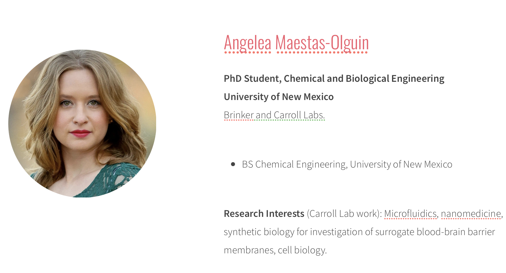 Carroll SynBio Lab – The University of New Mexico